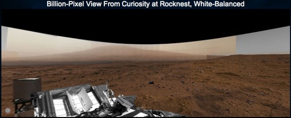 A billion-pixel view of Mars, from Curiosity rover / Boing Boing