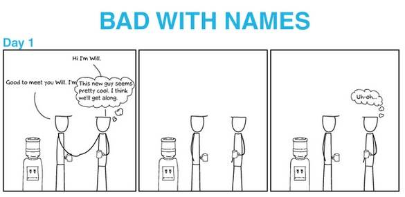 A comic about forgetting people's names / Boing Boing