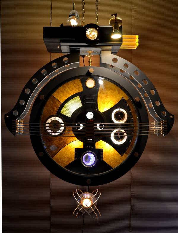 Beautiful, astronomical kinetic steampunk clock - Boing Boing
