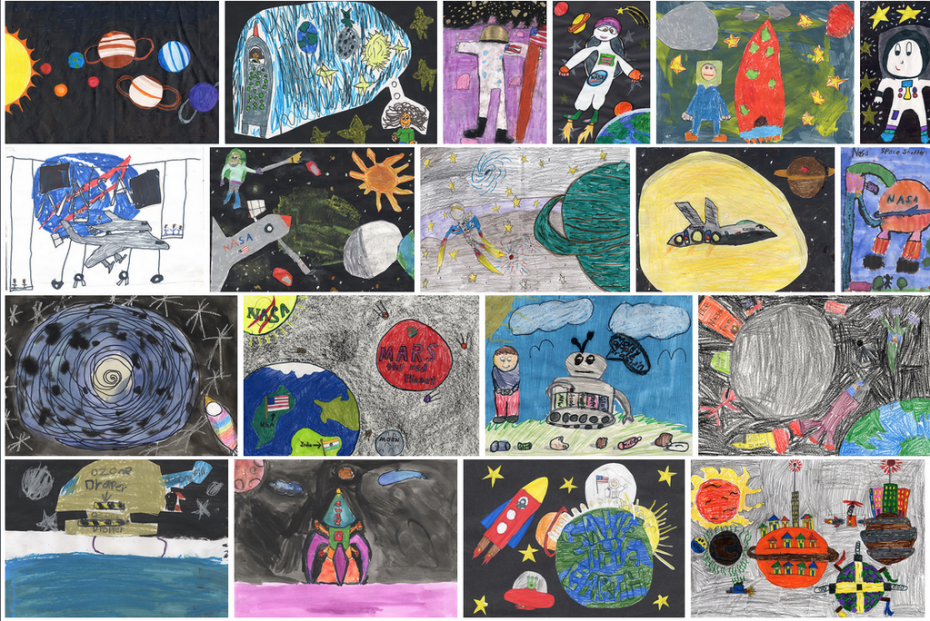 These entries in a NASA kid space art contest are the best thing ever ...
