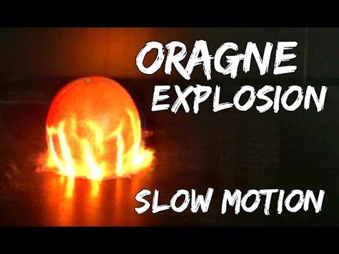 Watch an orange explode in slow motion - Boing Boing
