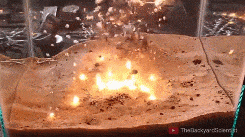 Watch what happens when you pour different kinds of molten metals into ...