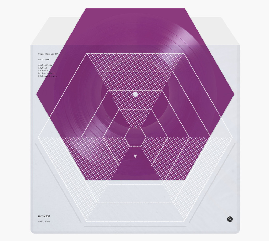 You can pre-order this hexagonal colored vinyl Super Hexagon soundtrack ...