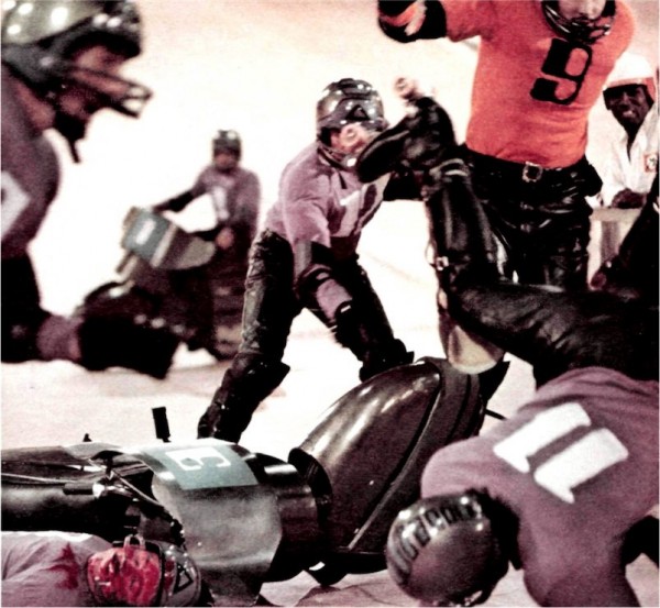 Reagan on a Velociraptor / Boing Boing