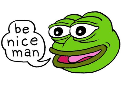Pepe as a universal symbol for love, peace and acceptance / Boing Boing