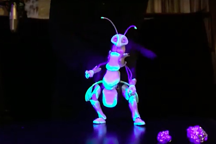 Watch: Incredible glowing bug moves too lifelike to be just a puppet ...