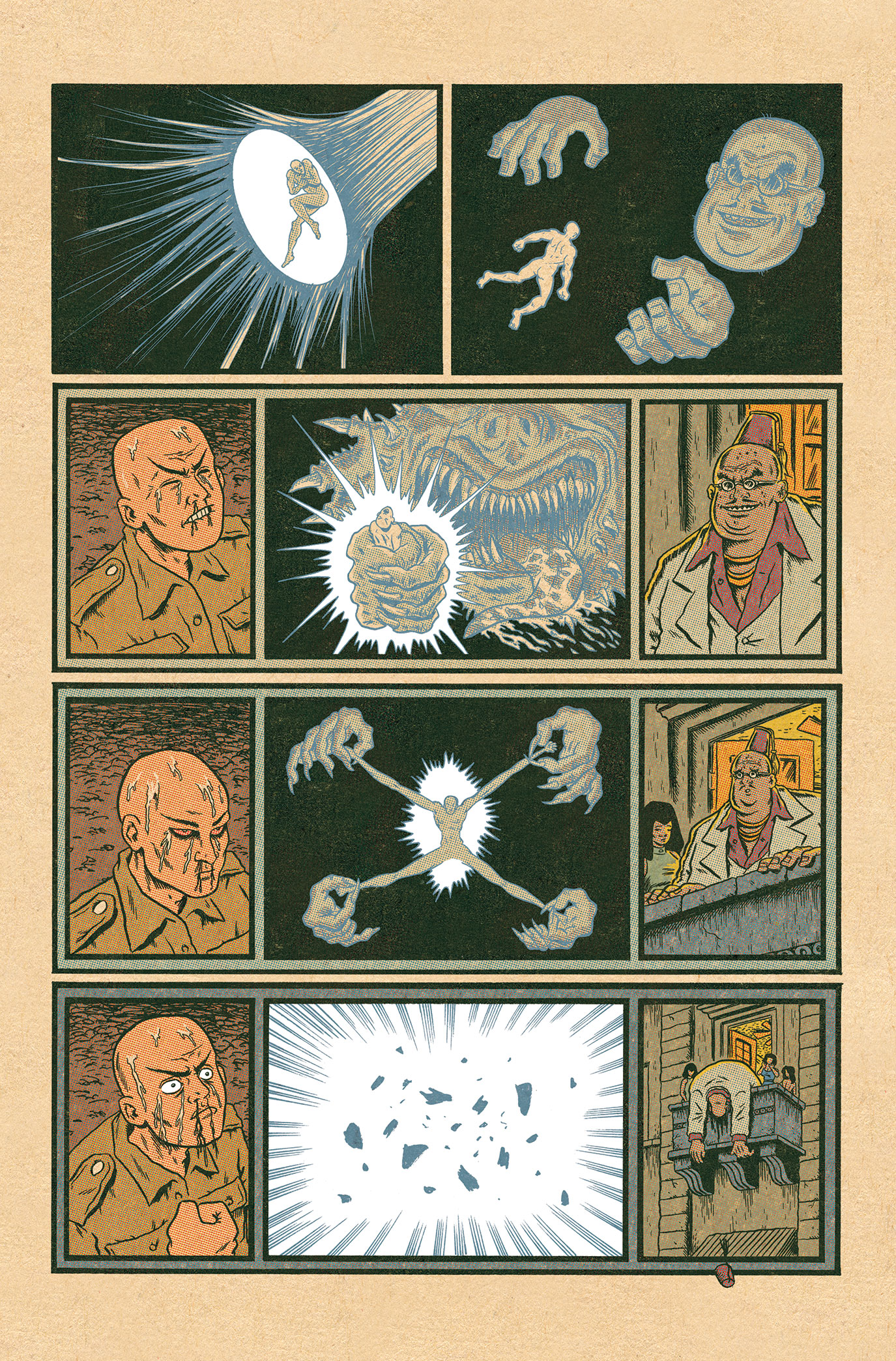 X-Men: Grand Design 9 - Psychic battle / Boing Boing