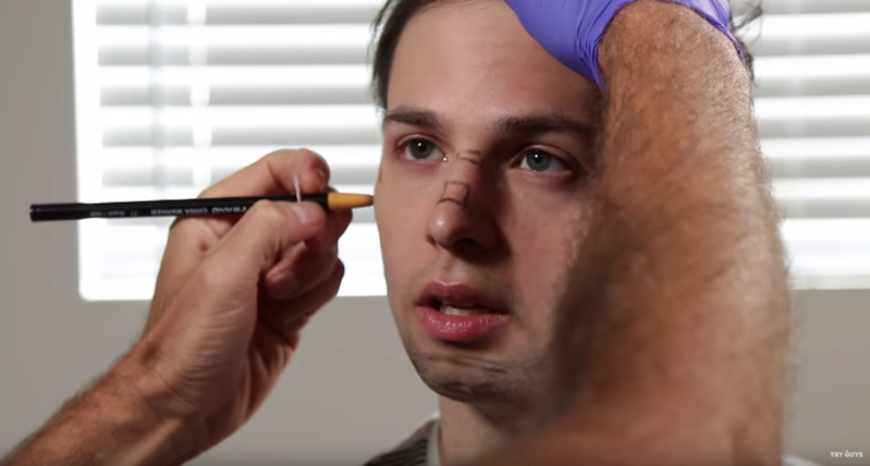 Watch The Try Guys try masculine vulnerability / Boing Boing