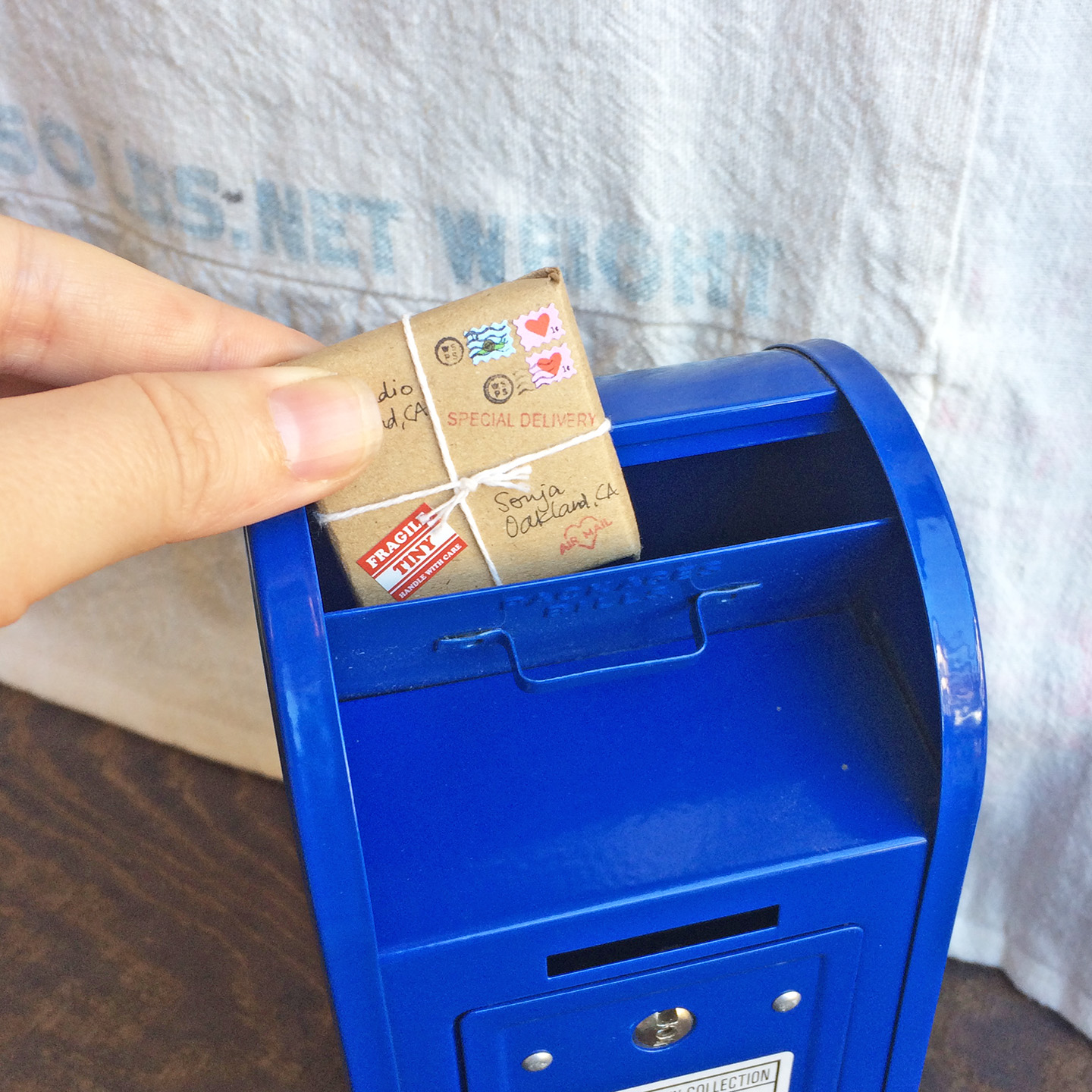 Leafcutter Designs' mini mailbox is made for the tiniest of letters and ...