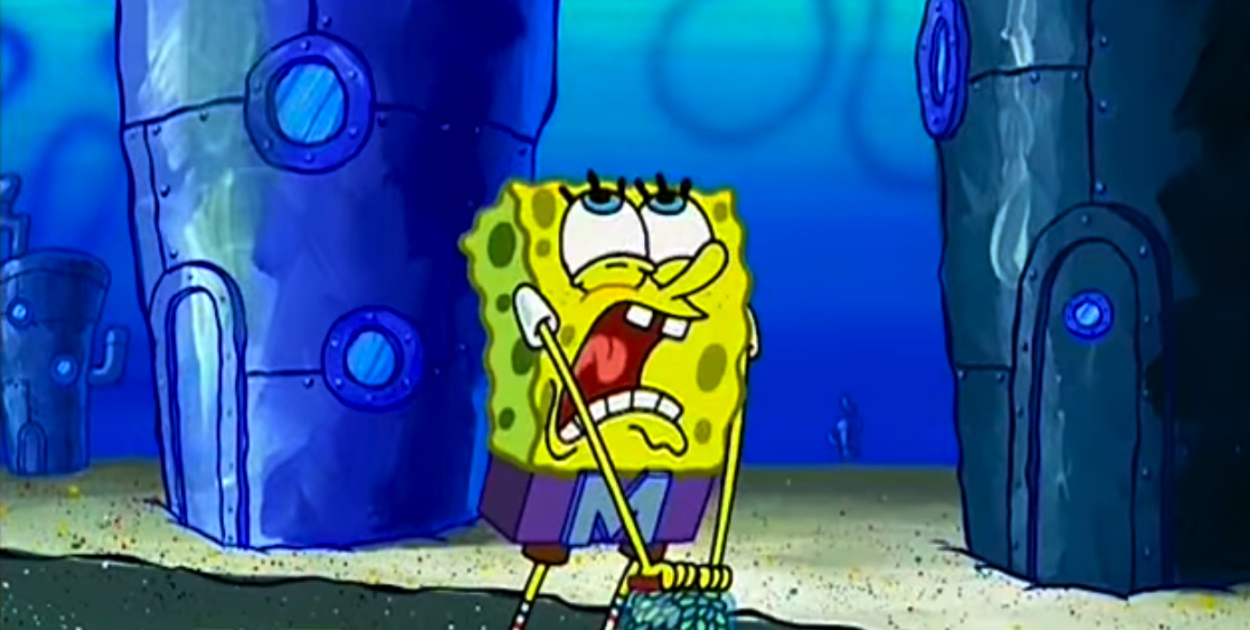 Spongebob Judging Face
