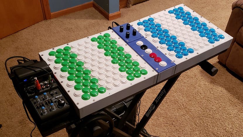 Meet the Harmonicade, a multi-channel MIDI keyboard that uses arcade ...