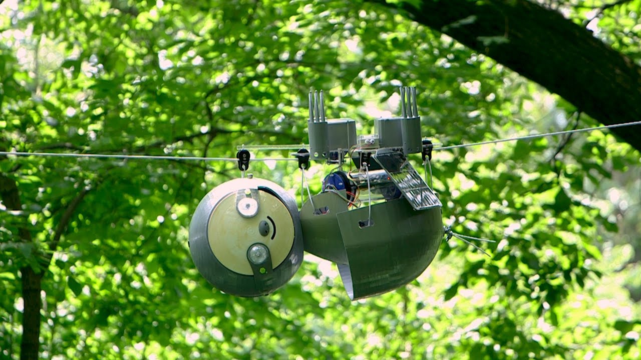 The Slothbot is a slow-moving, energy-efficient observation robot that ...